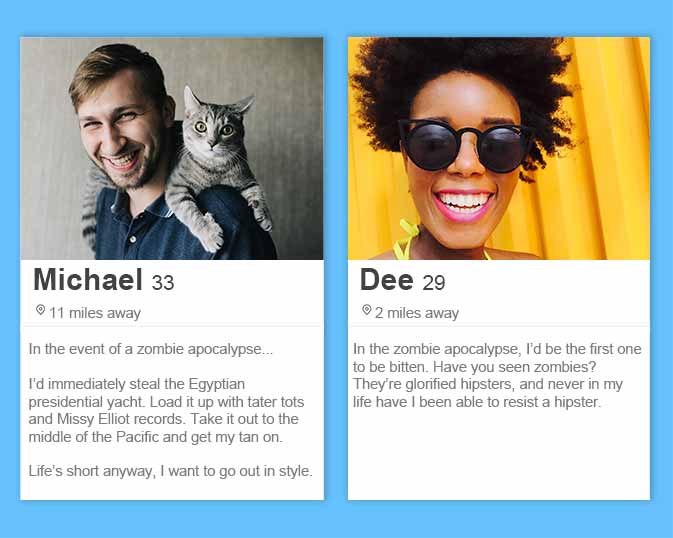 Using Tinder To Advertise Instagram Account Make A Good Tinder Bio Men 